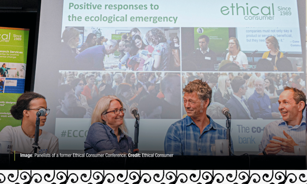 Supporting the Ethical Consumer Conference 2024